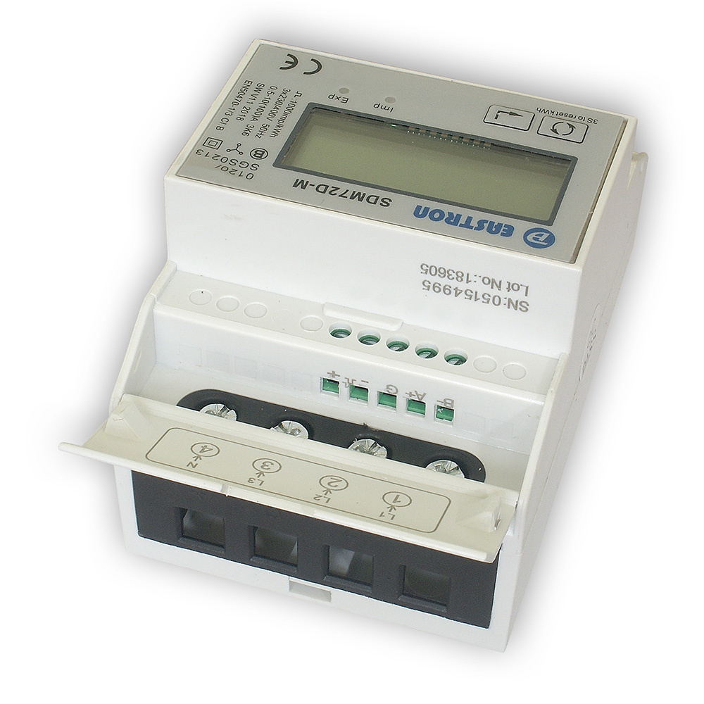 Trójfazowy licznik energii Eastron SDM72D-M-2 (Modbus) > tinycontrol